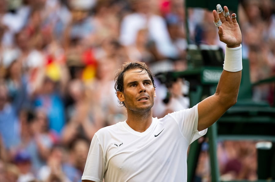Rafa Nadal brushes aside sluggish Tsonga to reach Wimbledon fourth round