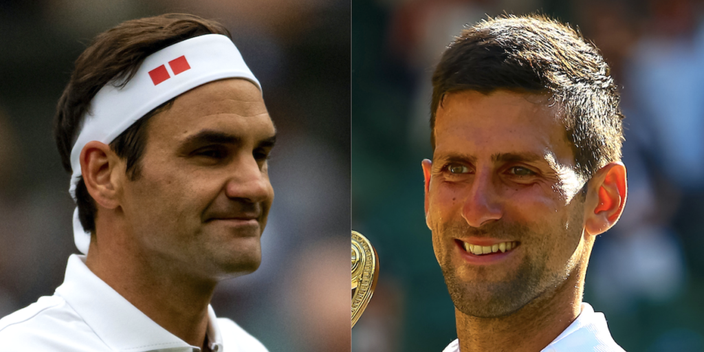 ‘Sorry Roger!’ - Djokovic jokes with Federer on rivalry