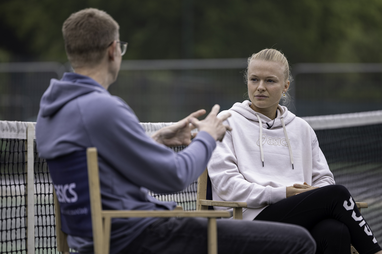 A 'fortunate' Harriet Dart is focussed on 'feeling her best on court'
