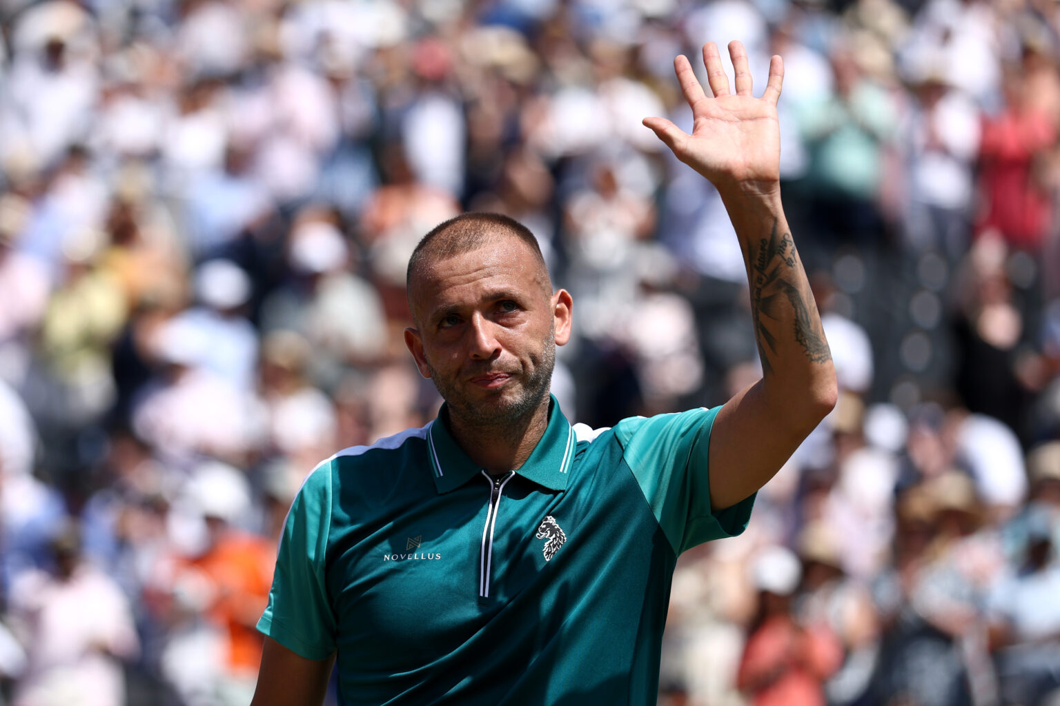 The question that was asked during Dan Evans’ pre-Wimbledon press ...
