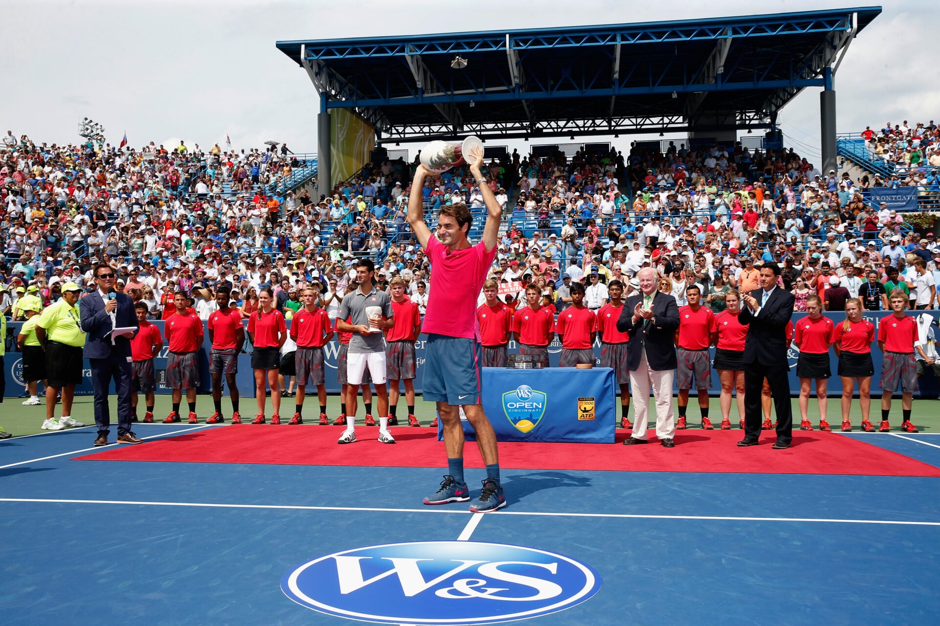 Who Roger Federer beat on his way to winning the 2015 Cincinnati Open ...