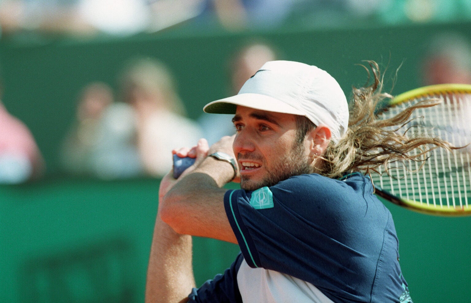 The message Andre Agassi sent to the US Open crowd after retiring from ...