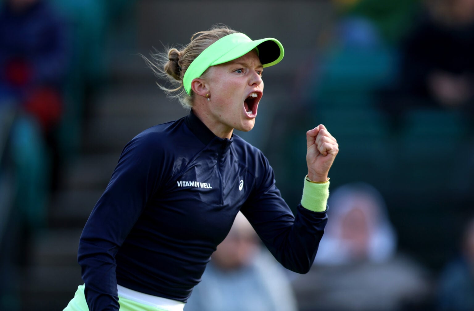 Harriet Dart posts a message on social media after winning her first ...