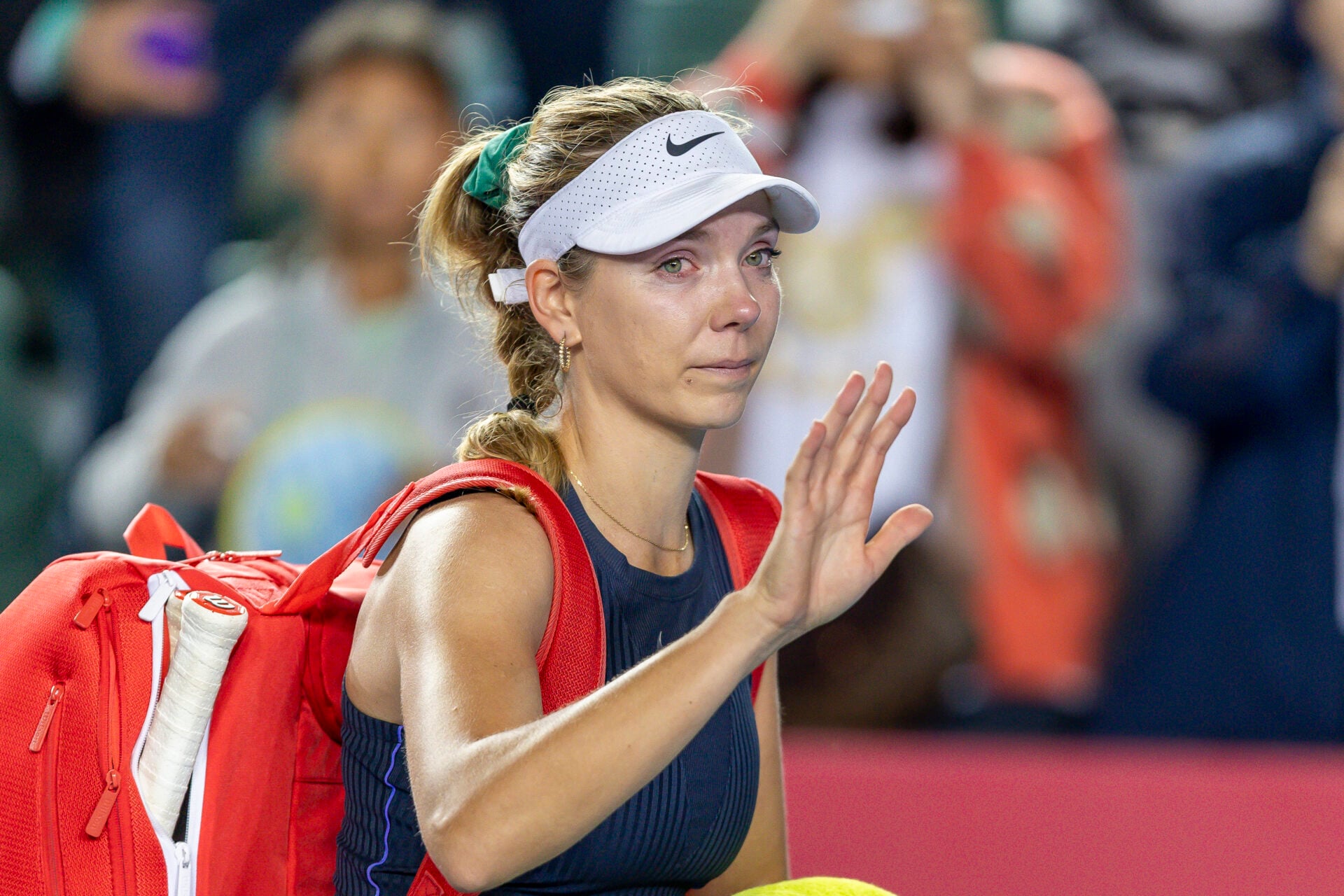 Katie Boulter posts Instagram message after emotional exit from the ...