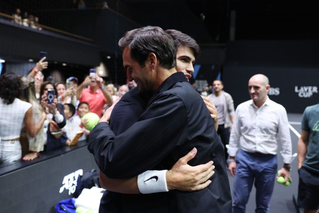 Why Roger Federer refused to practice with Carlos Alcaraz at Wimbledon ...