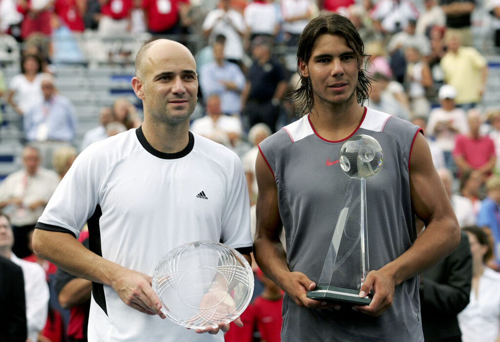 The historic feat Andre Agassi backed Rafael Nadal to achieve in 2010 ...
