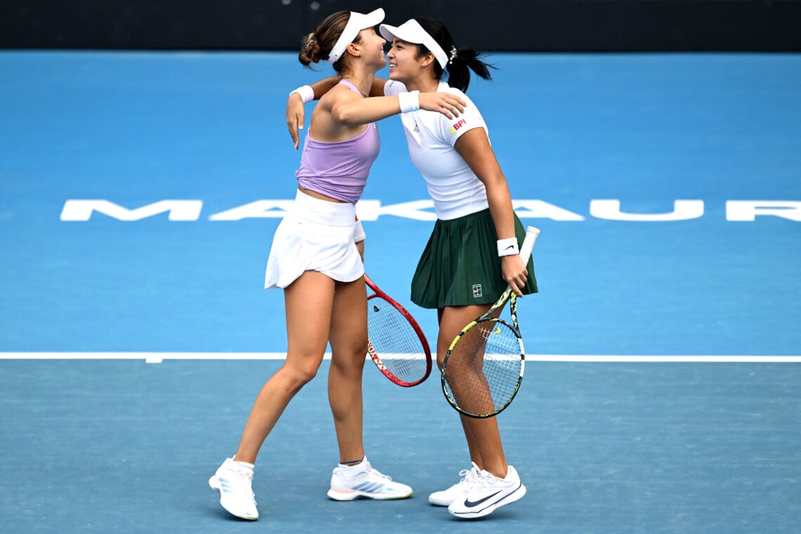 Alexandra Eala and Iva Jovic exchange messages after beating Venus ...
