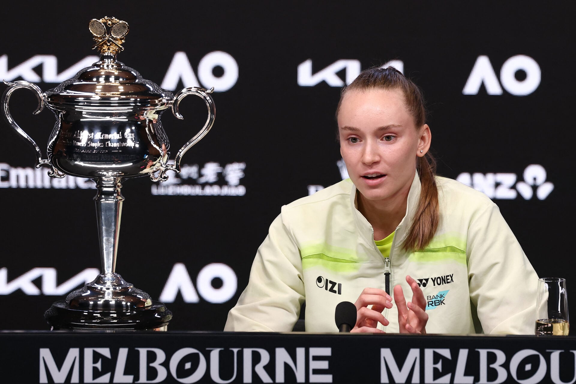 Elena Rybakina states if she wants to be world number one after winning ...
