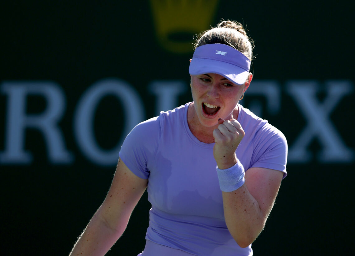 Who is Talia Gibson? The history making Australian in the Indian Wells ...