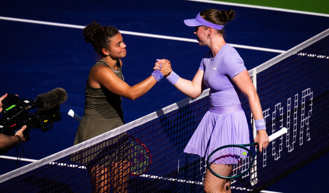 Who is Talia Gibson? The history making Australian in the Indian Wells ...
