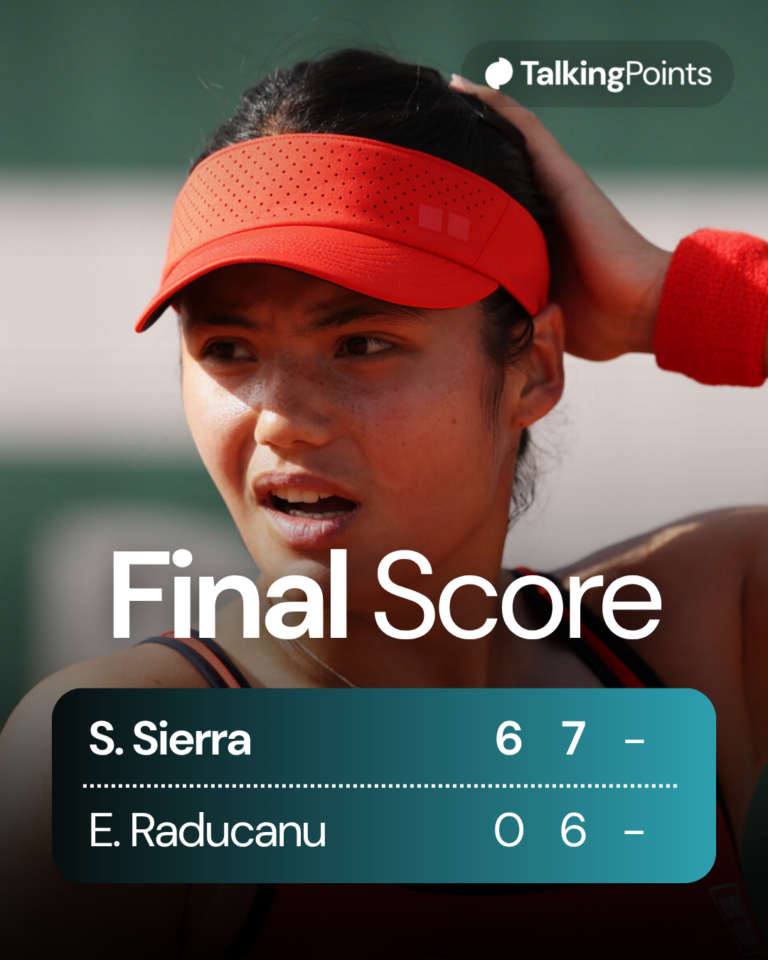 Emma Raducanu responds when asked if she actually enjoys playing tennis ...