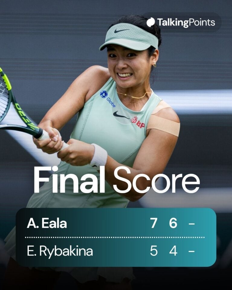 Alex Eala advised to take a break after losing in Berlin Open semi-final