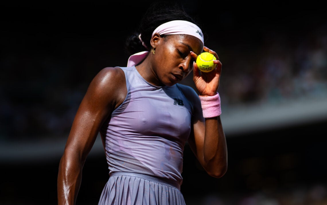 Coco Gauff now said to have another issue with her serve which is ...