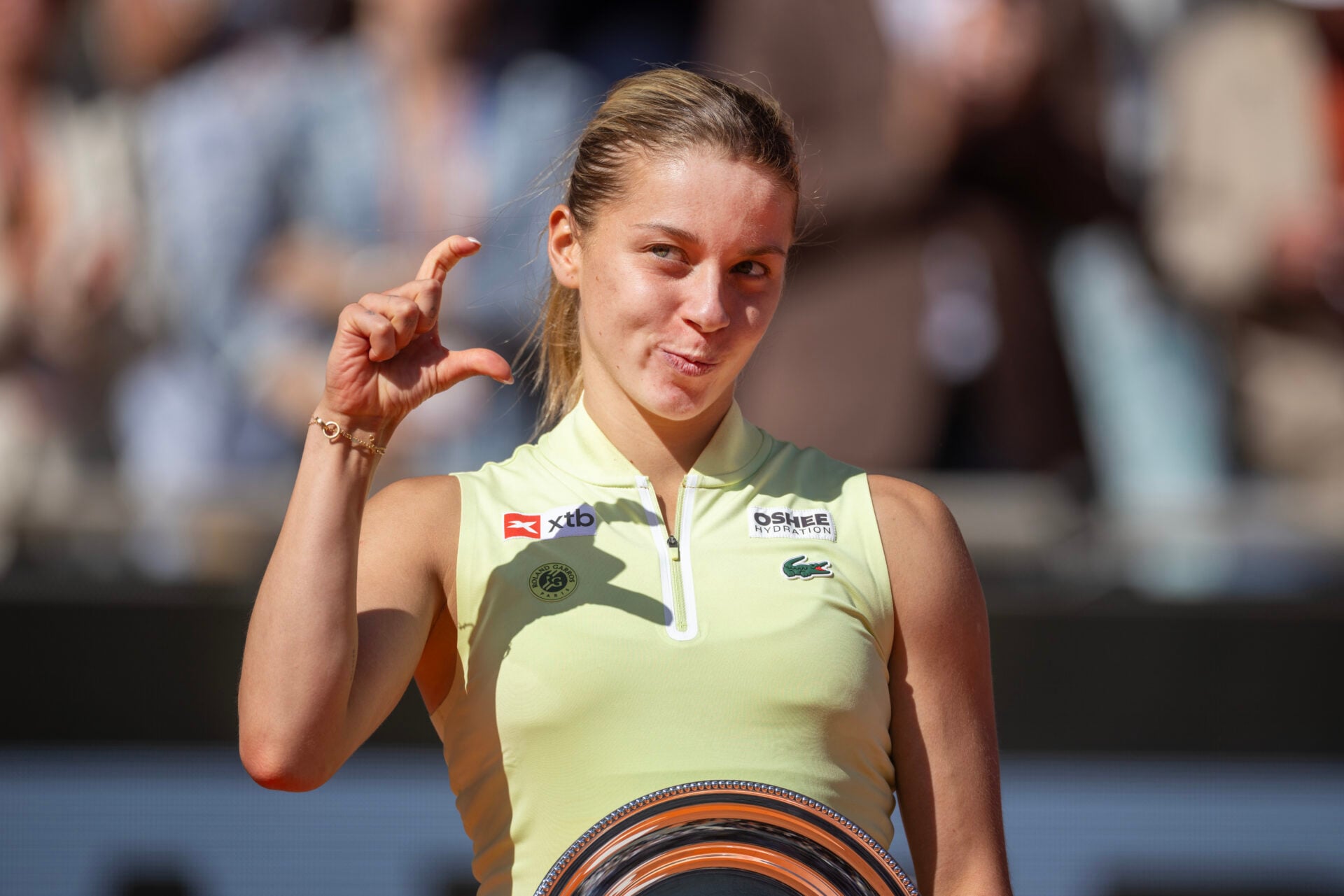 Mary Pierce shares what she told Maja Chwalinska immediately after she ...